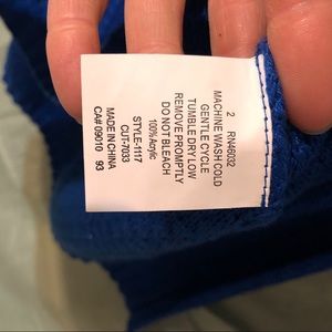 N Touch | Sweaters | N Touch Blue Sweater Nwt | Poshmark